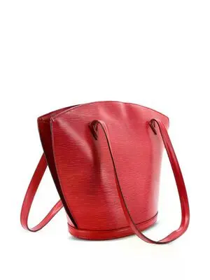 LOUIS VUITTON Saint Jacques Handbag Epi Leather Pm Shoulder Bag - Red
