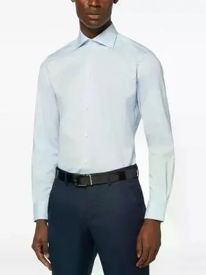 Boggi Milano Pointed-collar Shirt