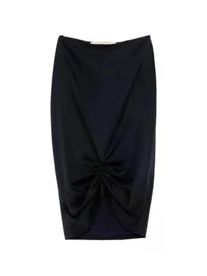 Valentino Garavani Ruched Pencil Skirt