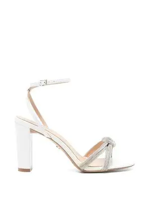 Lola Cruz Alice Sandals - White