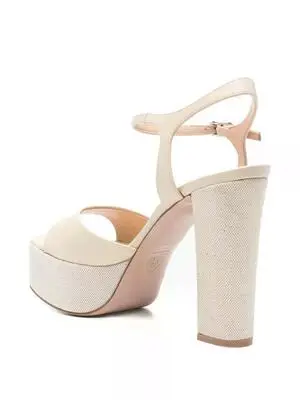 Roberto Festa Addis Platform Sandals - Neutrals