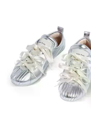 Simone Rocha Ballerina Grip Sneakers - Silver