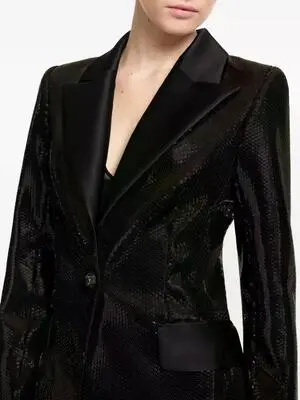Elie Saab Sequin-embellished Blazer
