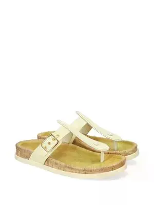 Premiata Buckle Flat Sandals - Neutrals