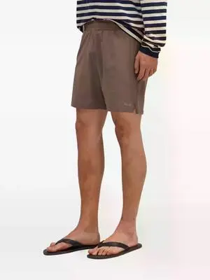 Nn07 Embroidered Elasticated Shorts