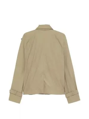 Rains Double-breasted Jacket With Epaulettes