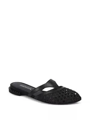 Premiata Woven Studded Flat Mules
