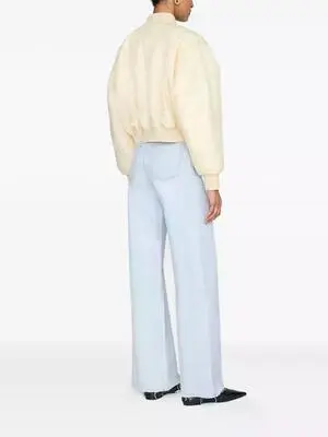 ANINE BING Cropped Bomber Jacket