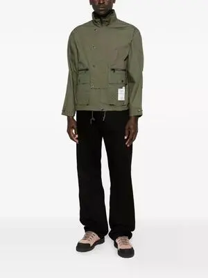 NEIGHBORHOOD Stand-collar Jacket With Zip And Flap Pockets