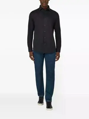 Boggi Milano Pointed-collar Shirt