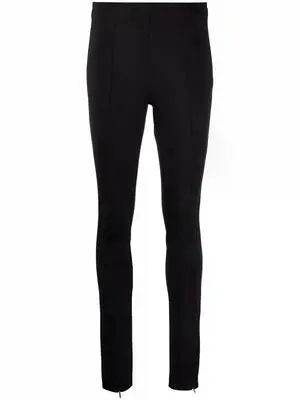 Calvin Klein High-waisted Skinny Trousers - Black