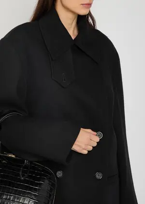 TOTEME Double-breasted Wool Peacoat