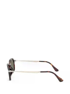 Persol Geometric Metal Alloys Sunglasses