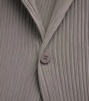 Issey Miyake Hatching Pleats" Textured Blazer