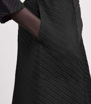 Issey Miyake Plaster Pleats Cropped Trousers