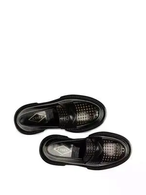 ADIEU PARIS Perforated Leather Loafers