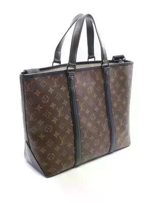 LOUIS VUITTON Monogram Macassar Weekend Tote Pm