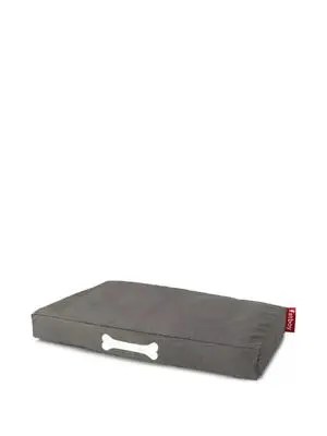FATBOY Bone Motif Dog Cushion - Grey