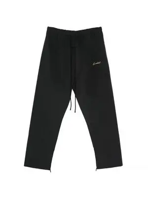 Fear Of God Drawstring Logo Track Pants - Black