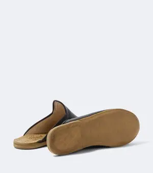 Sabah Baba Leather Mules - Black