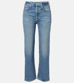 Citizens Of Humanity Delfina Straight Jeans - Blue
