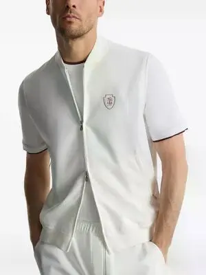 Brunello Cucinelli Nylon Vest With Logo Detail