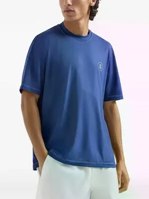 Brunello Cucinelli Comfort Nylon Crew Neck T-shirt With Logo