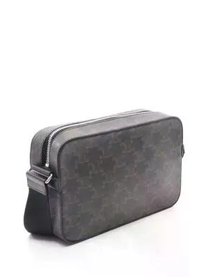 Celine 2021-2026 Triomphe Coated Canvas Multi Crossbody Bag