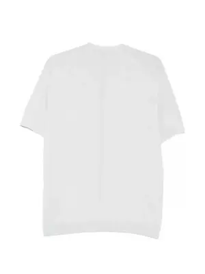 LOW BRAND Ribbed-hem T-shirt