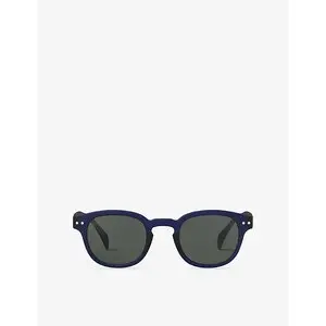 IZIPIZI Square Frame Acetate Sunglasses - Midnight Blue