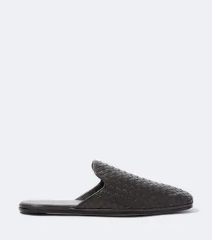 Bottega Veneta Palazzo Intrecciato Leather Mules