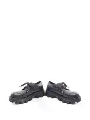 LOUIS VUITTON Leather Derby Shoes