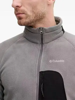 Columbia Zip-up Fleece Sweatshirt - Grey
