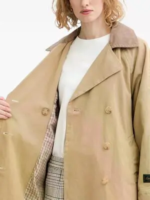 LEVI'S Double-breasted Trench Coat - Neutrals