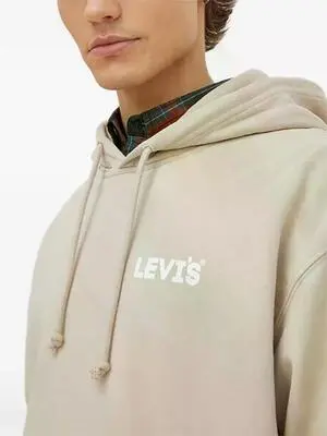 LEVI'S Logo Hoodie - Neutrals