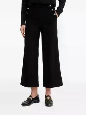 BENETTON Button Detail Wide Leg Trousers