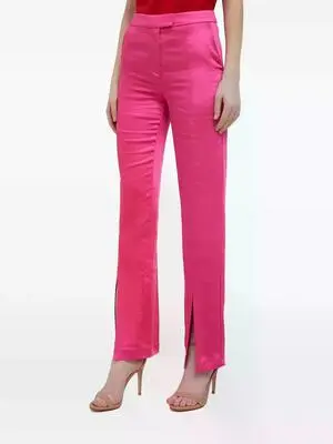 BENETTON Bright Slit Detail Straight Leg Trousers