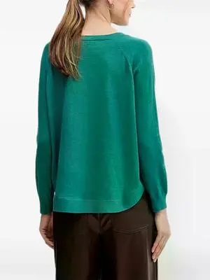 BENETTON Raglan Sleeve Sweater - Green