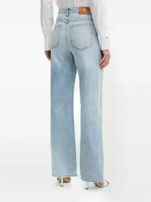 FRACOMINA High-waisted Wide Leg Jeans