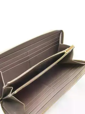 Celine 2000s Round Leather Wallet
