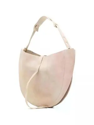MINOBOSSI Liz Suede Shoulder Bag - Neutrals