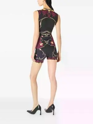 MARINE SERRE Sleeveless Printed Top
