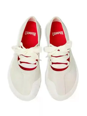 Camper Ribbon Leather Ballet Flats - Neutrals