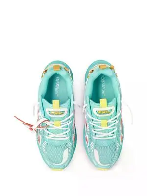 Off-White Be Right Back" Lace-up Sneakers - Blue