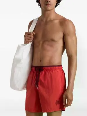 Vilebrequin Logo-detail Swim Shorts - Red