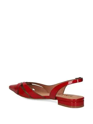 BIBI LOU Nolia Woven-strap Leather Pumps