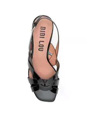 BIBI LOU Nolia Block Heel Sandals - Black