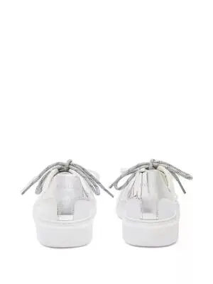 Furla Hype Silver-tone Detail Sneakers