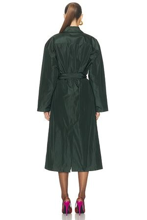 Saint Laurent Taffeta Trench