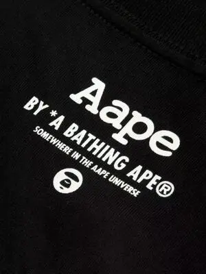 AAPE BY *A BATHING APE Graphic-print T-shirt - Black